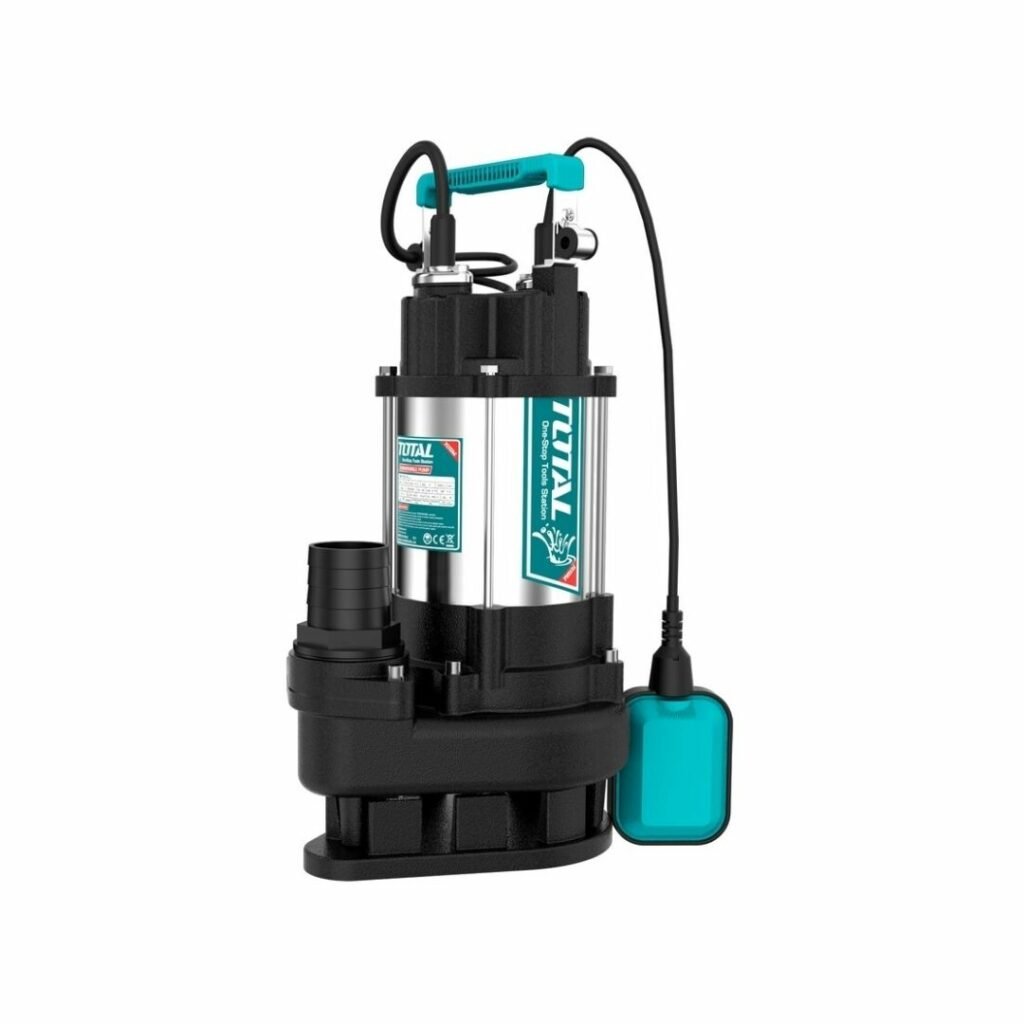TOTAL – TWP775016 Submersible Sewage Water Pump 750W(1.0HP) - Tools Direct